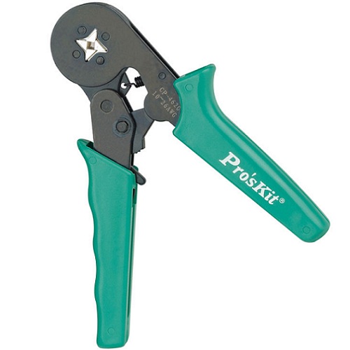 Ponchadora para terminal de pin hueco 10-26 AWG Pro’sKit | Didácticas ...